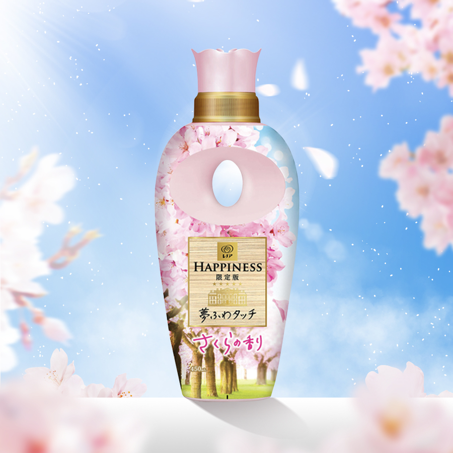 P&G 宝洁Lenor Happiness 樱花限定梦幻触感衣物柔顺剂_P&G 宝洁衣物清洁柔顺增香_豌豆公主