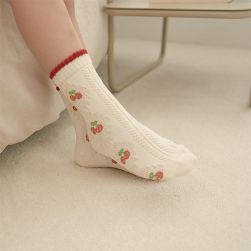 Lycee mine花卉混搭袜子_Lycee mine童装童鞋打底裤/袜子_豌豆公主