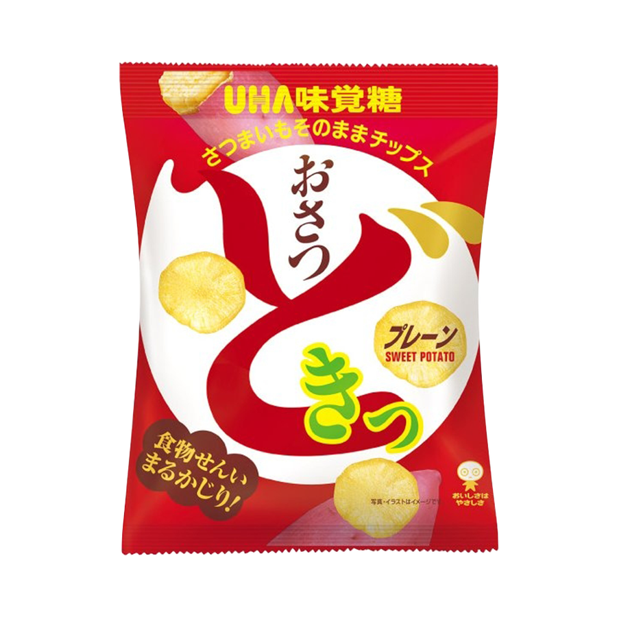 UHA 味觉糖酥脆营养红薯片_UHA 味觉糖休闲零食薯条膨化_豌豆公主